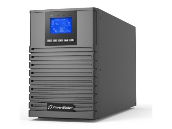 PowerWalker UPS POWERWALKER ON-LINE 1/1 fazy 1000VA ICT IOT PF1 USB/RS ...